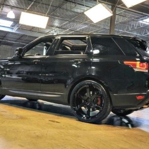 Range Rover Sport on 24" Gloss Black Velos Solo VI Forged Wheels