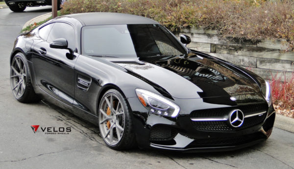 Mercedes AMG GTS on Velos S3 2 pc Forged Wheels - Velos Designwerks